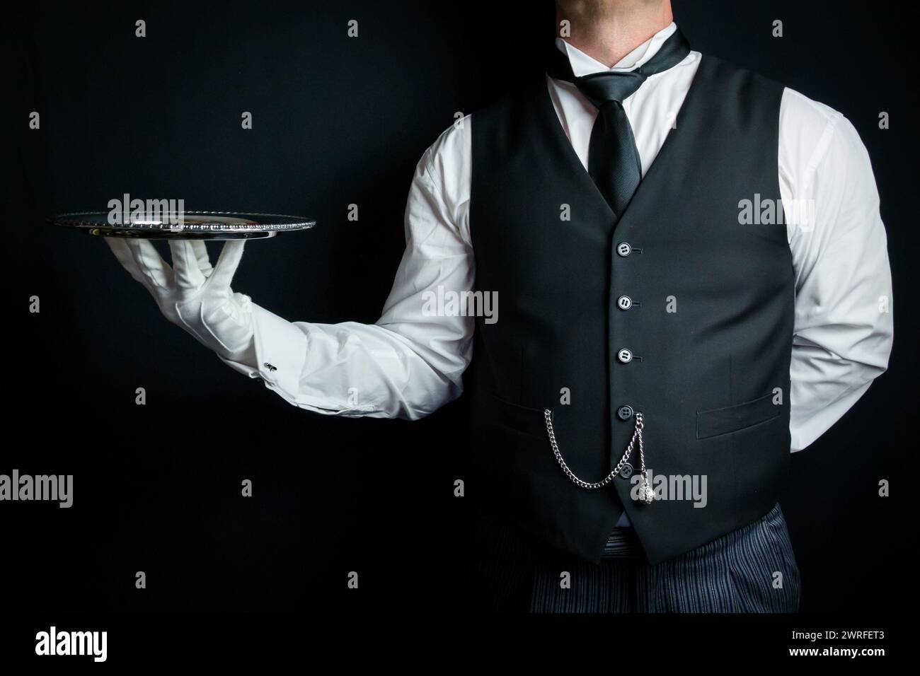 Fancy dinner waiter hi-res stock photography and images - Alamy