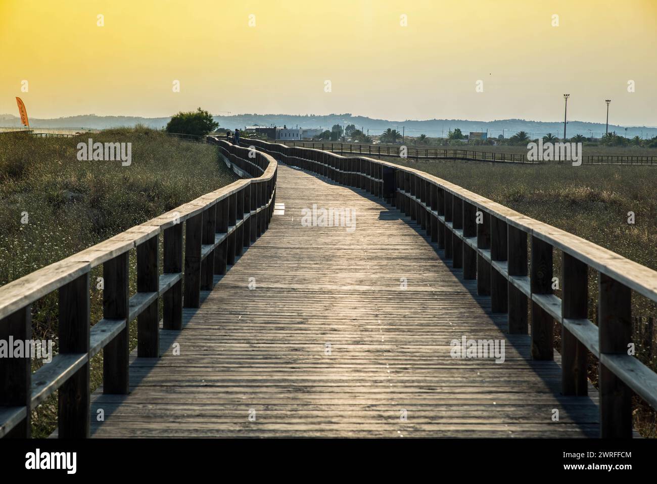 Sunset on beach in alvor hi-res stock photography and images - Alamy