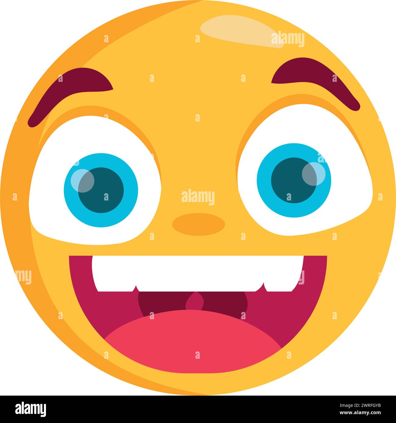 fools day emoticon Stock Vector Image & Art - Alamy