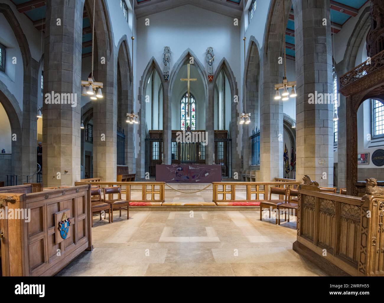 Unusual and interesting church architecture bradford hi-res stock ...