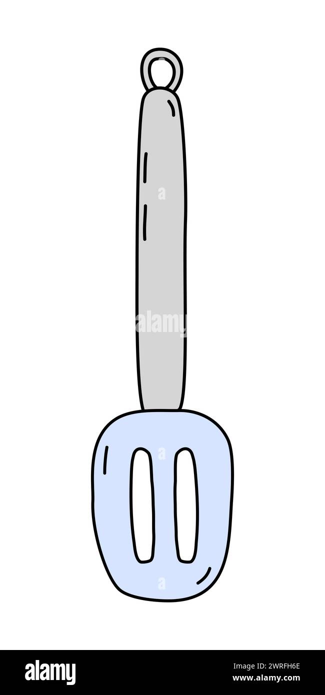 Slotted turner spatula, cooking or baking utensil, kitchen design ...