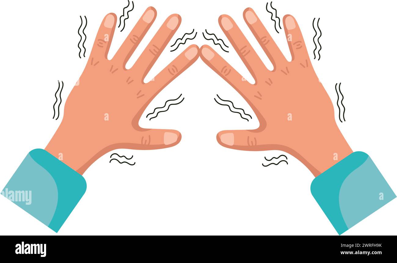 parkinson tremor hands Stock Vector Image & Art - Alamy