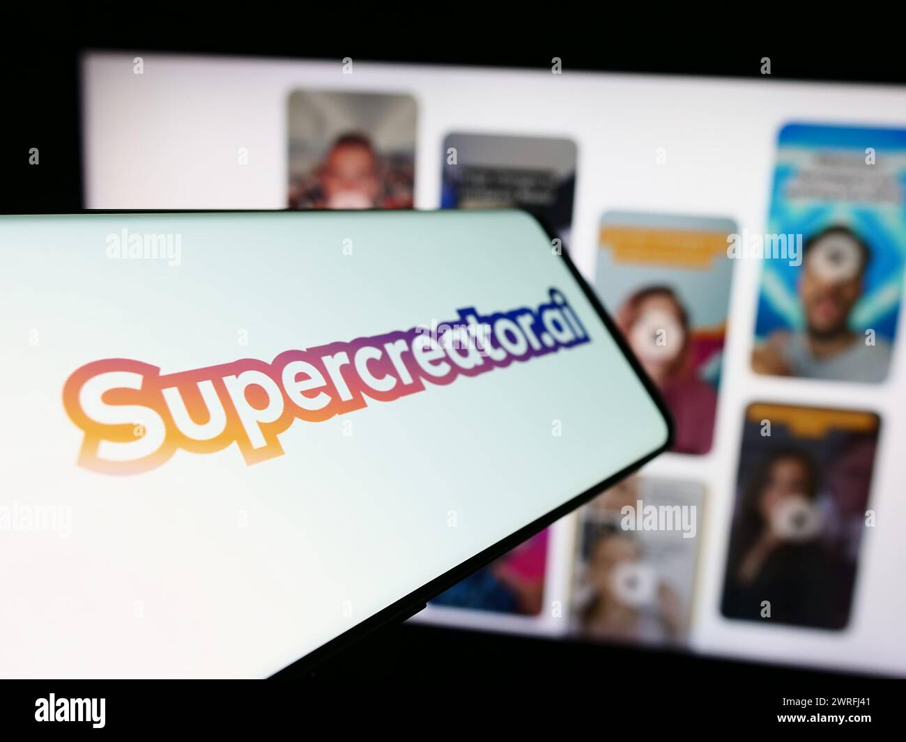 Supercreator logo hi-res stock photography and images - Alamy