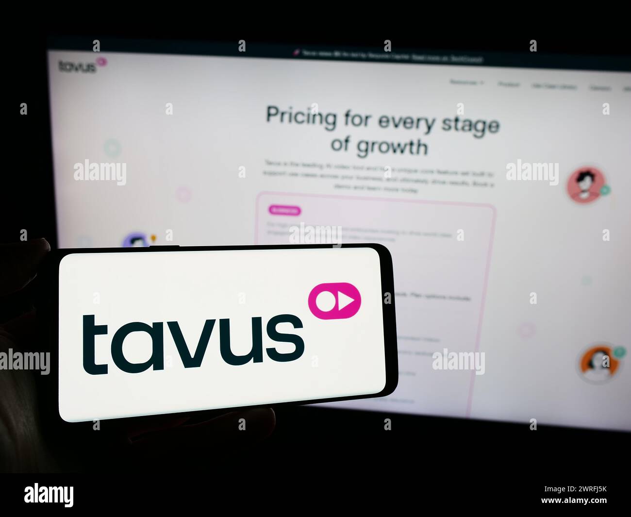 Tavus logo hi-res stock photography and images - Alamy