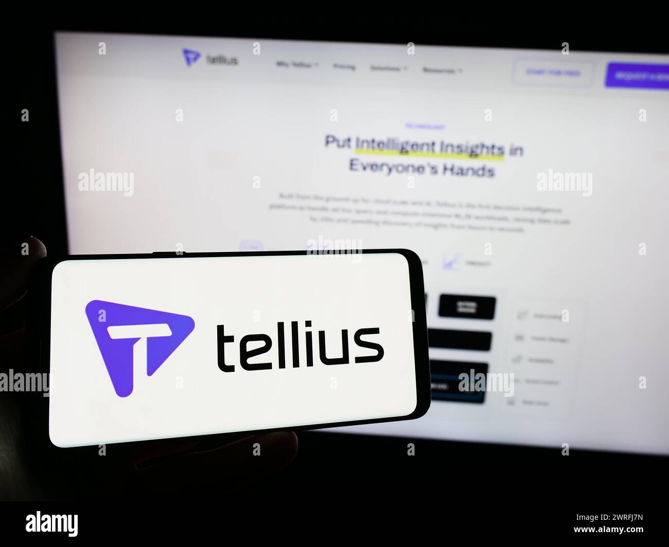 Tellius logo hi-res stock photography and images - Alamy
