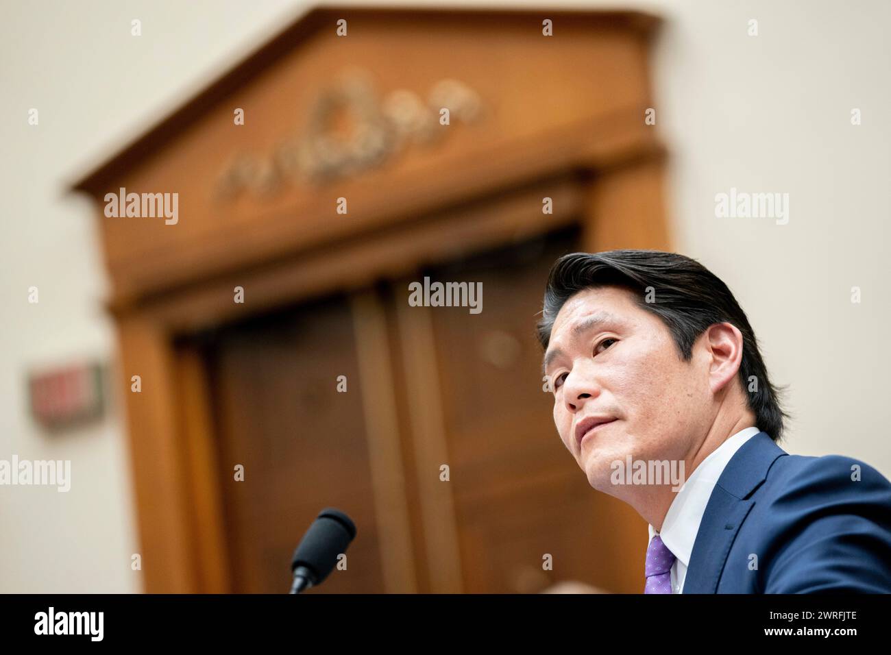 Special Counsel Robert Hur speaks during a hearing of the House ...