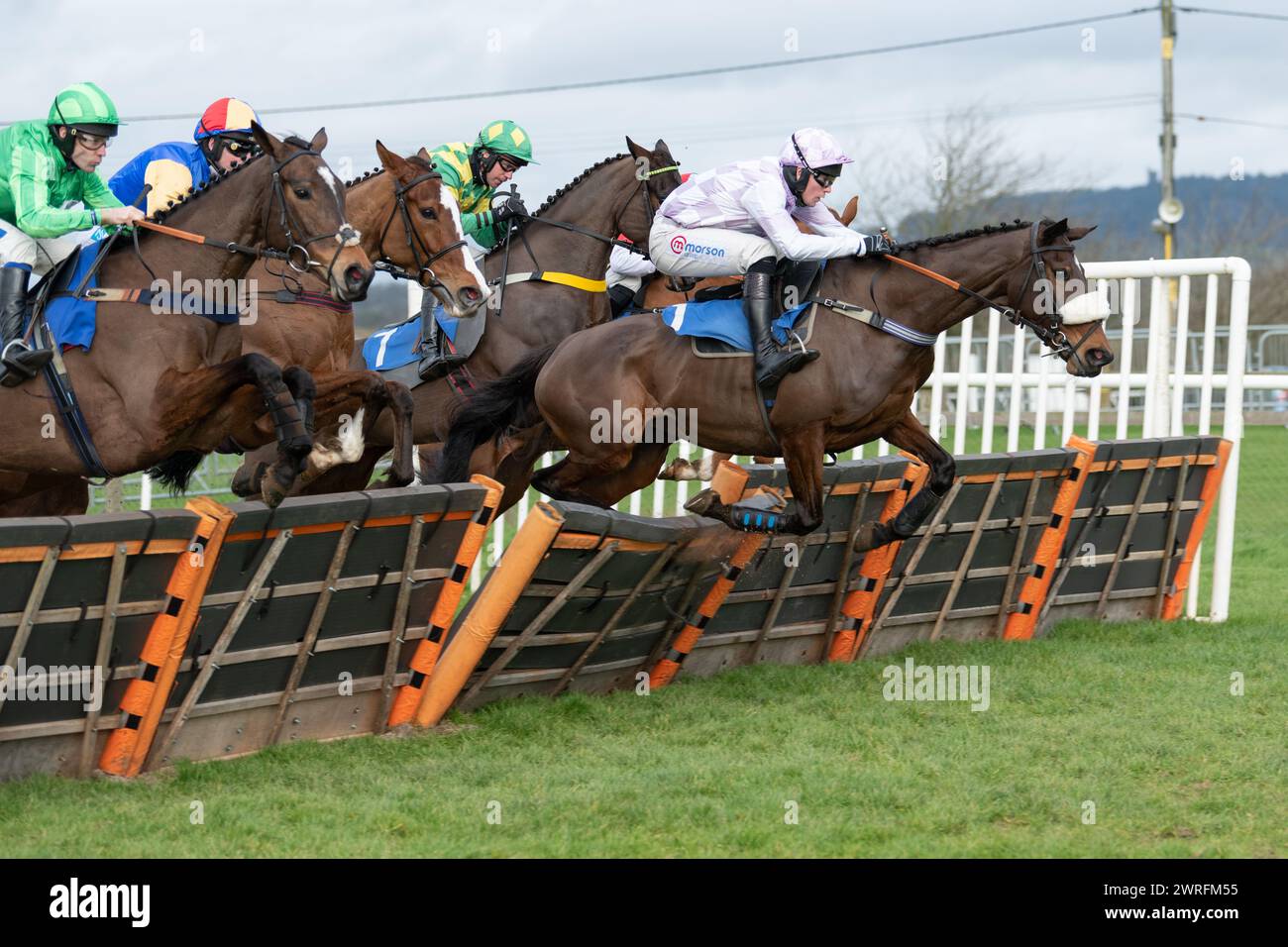 Fourth race at Wincanton, February 3rd 2022 Stock Photo - Alamy