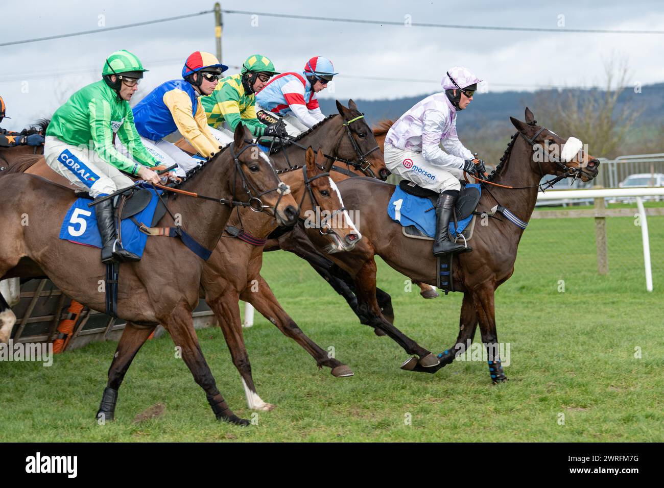 Fourth race at Wincanton, February 3rd 2022 Stock Photo - Alamy