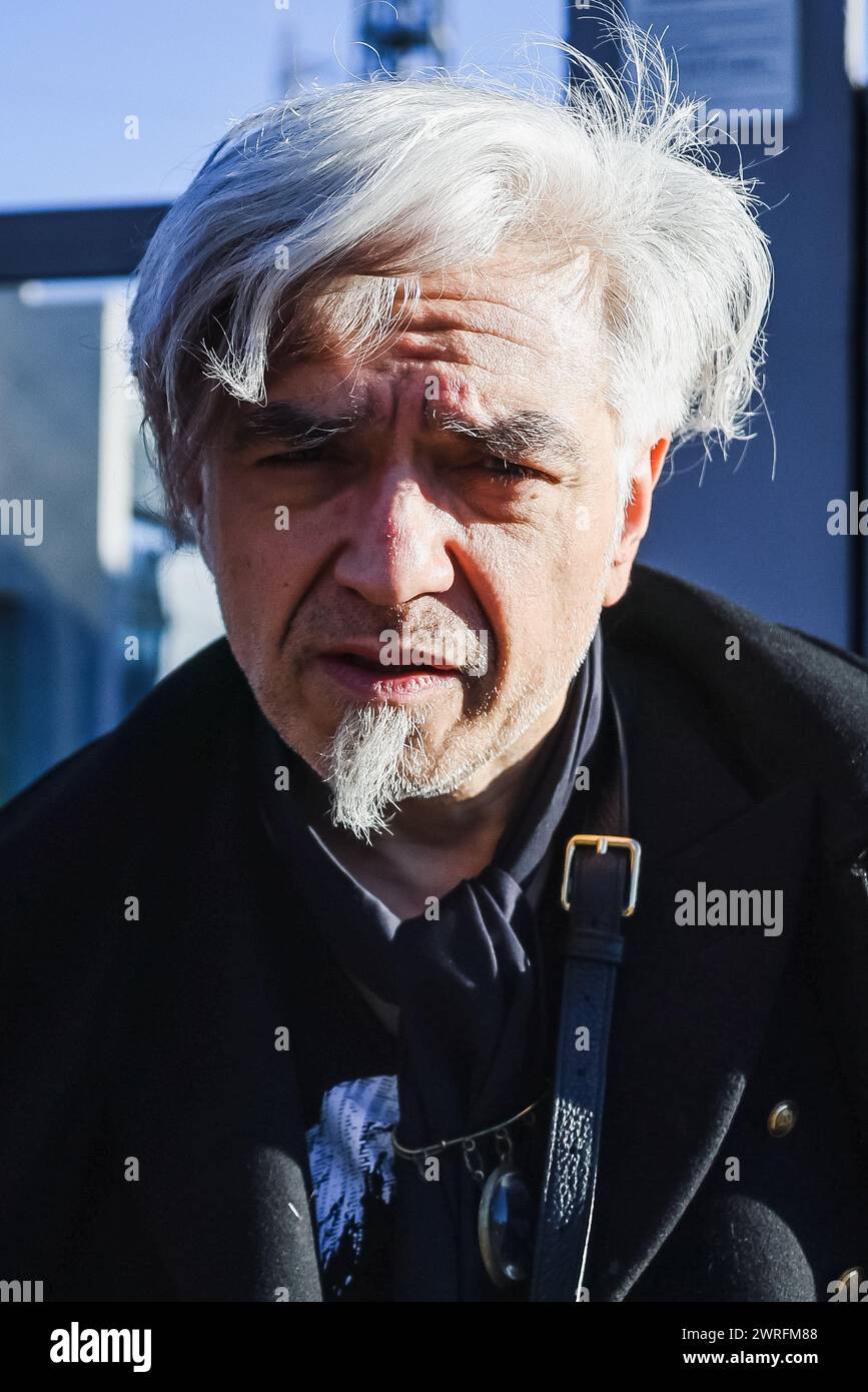 Milan, Italy. 12th Mar, 2024. Milan, Milan, Celebrity Sightings ...