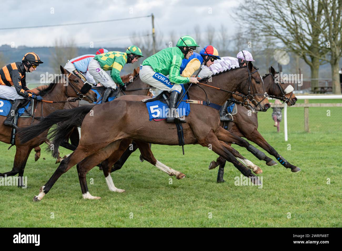 Fourth race at Wincanton, February 3rd 2022 Stock Photo - Alamy