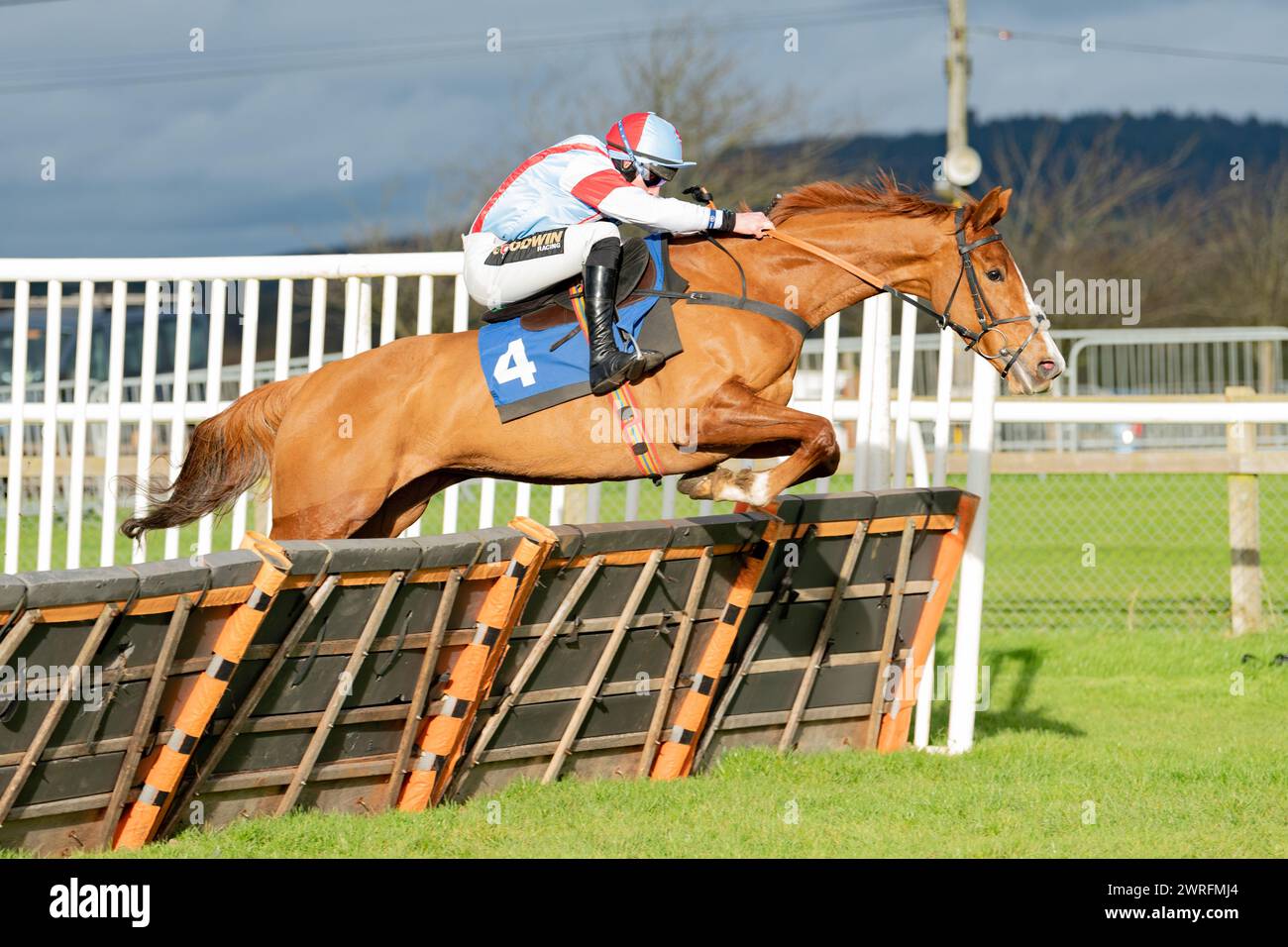Fourth race at Wincanton, February 3rd 2022 Stock Photo - Alamy