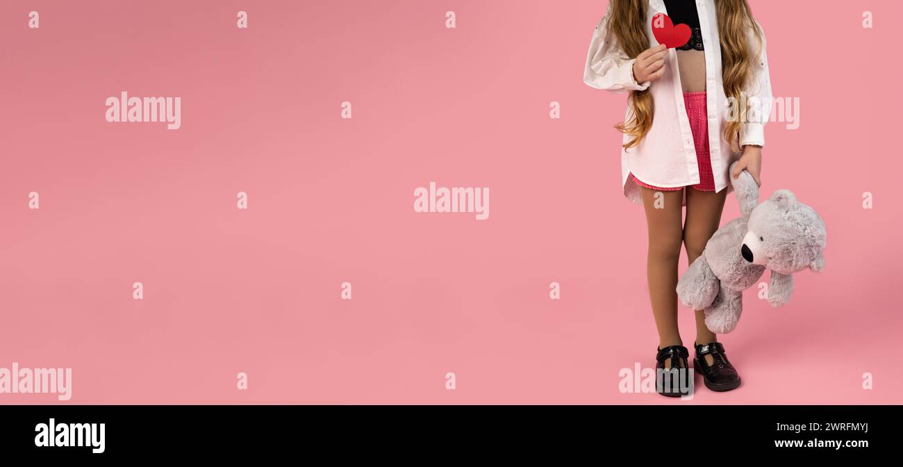 Banner picture with a pink background that can be used for Valentine's ...