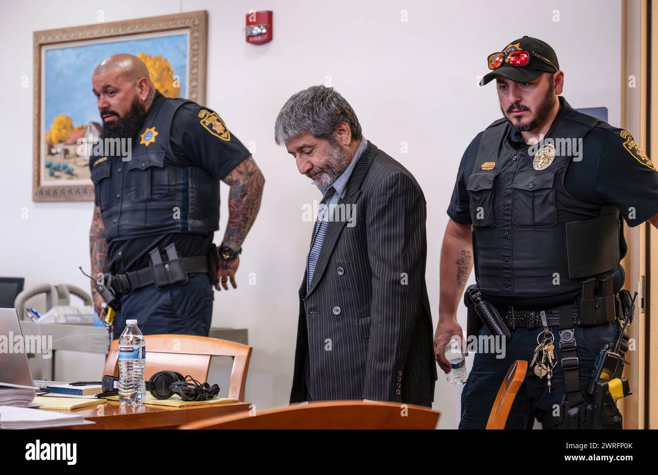 Muhammad Syed enters the court room before opening statements at the ...