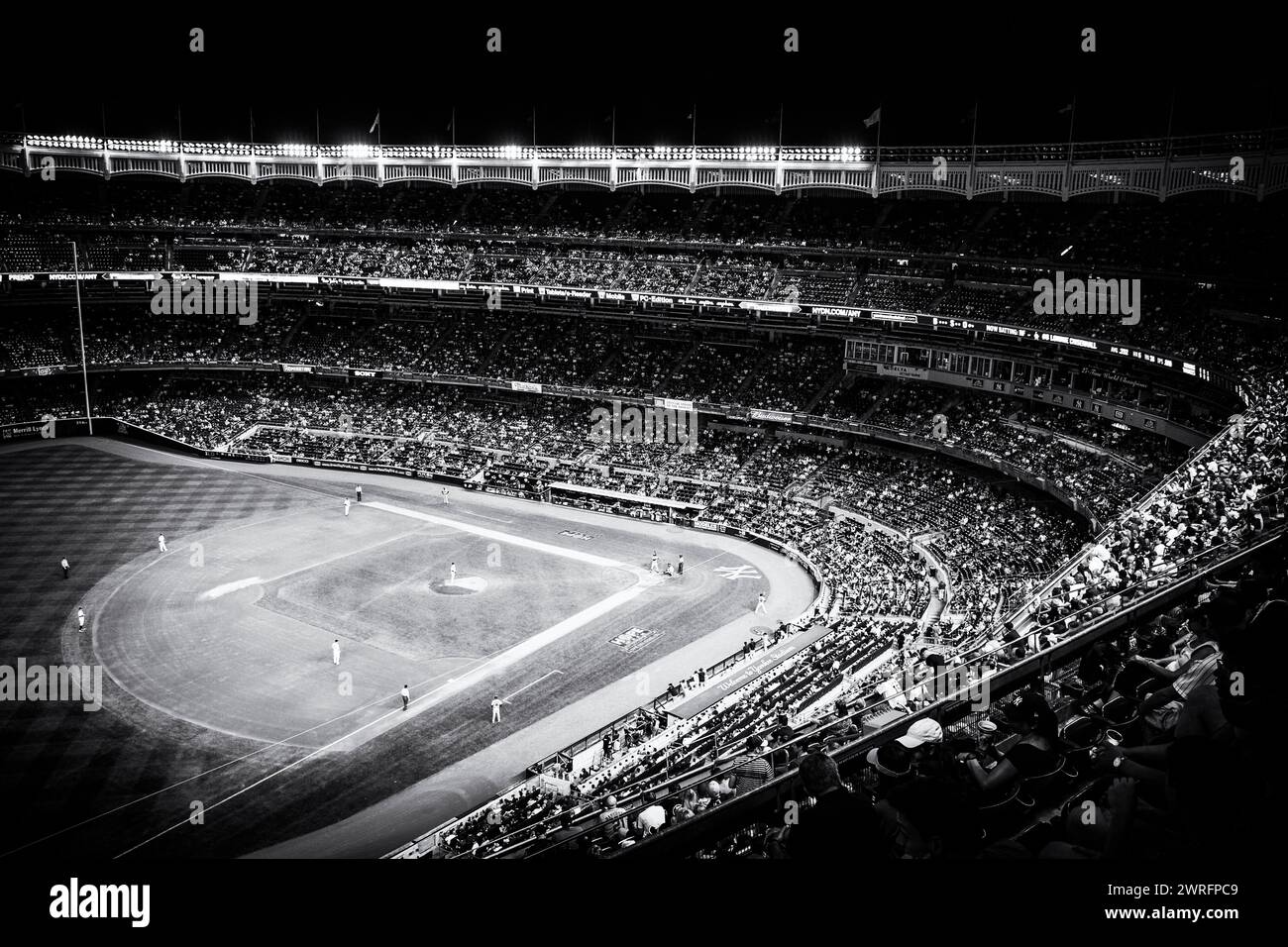 Yankee stadium aerial view hi-res stock photography and images - Alamy