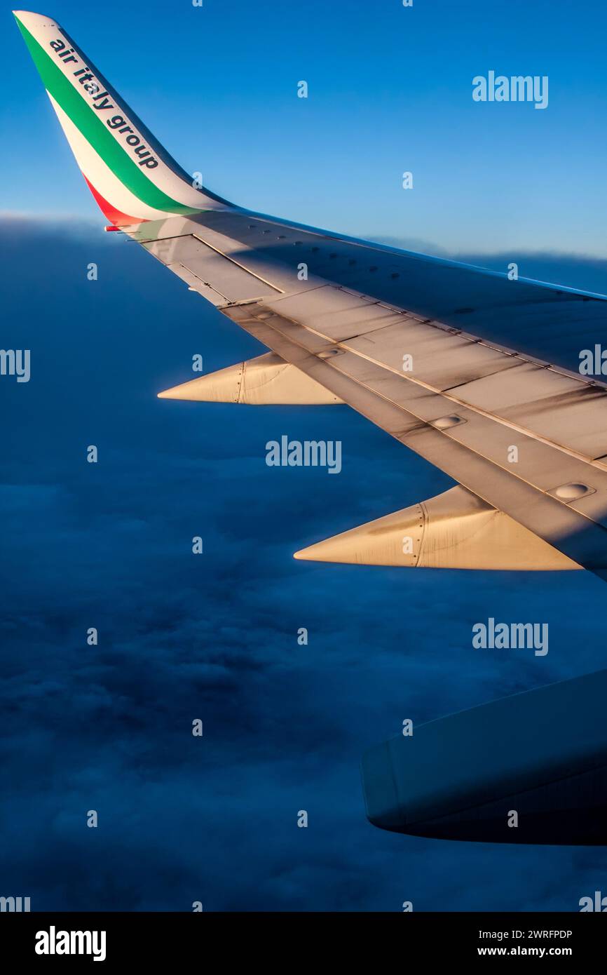 fly with Air Italy Stock Photo - Alamy
