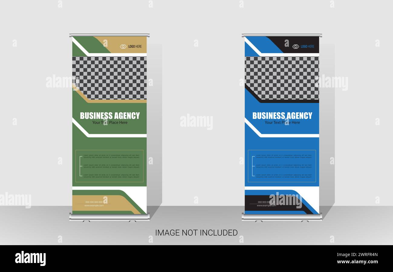 Professional roll up banner, stand billboard, or corporate roll-up ...