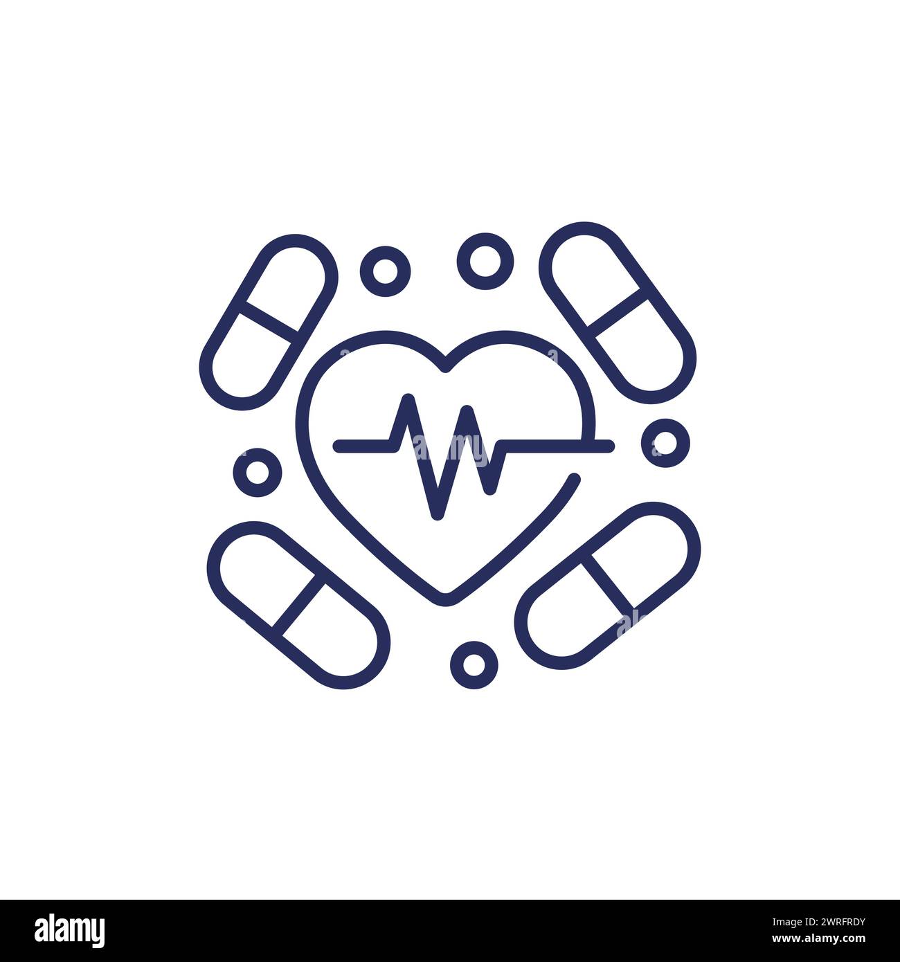 Cardiac drugs Stock Vector Images - Alamy