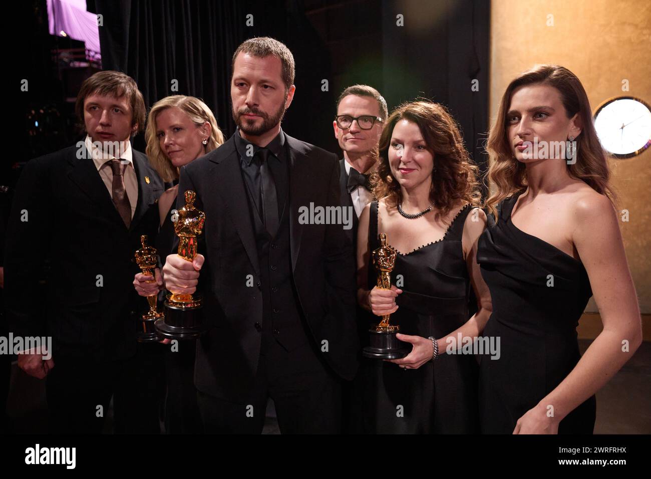 Los Angeles, USA. 10th Mar, 2024. Raney Aronson-Rath, Mstyslav Chernov ...