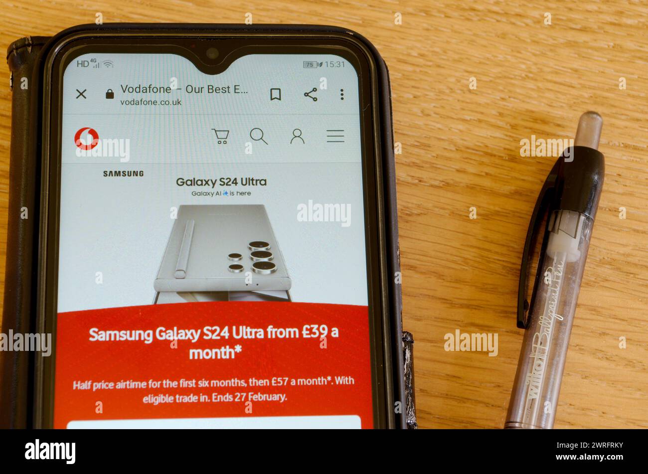Vodafome roaming hi-res stock photography and images - Alamy