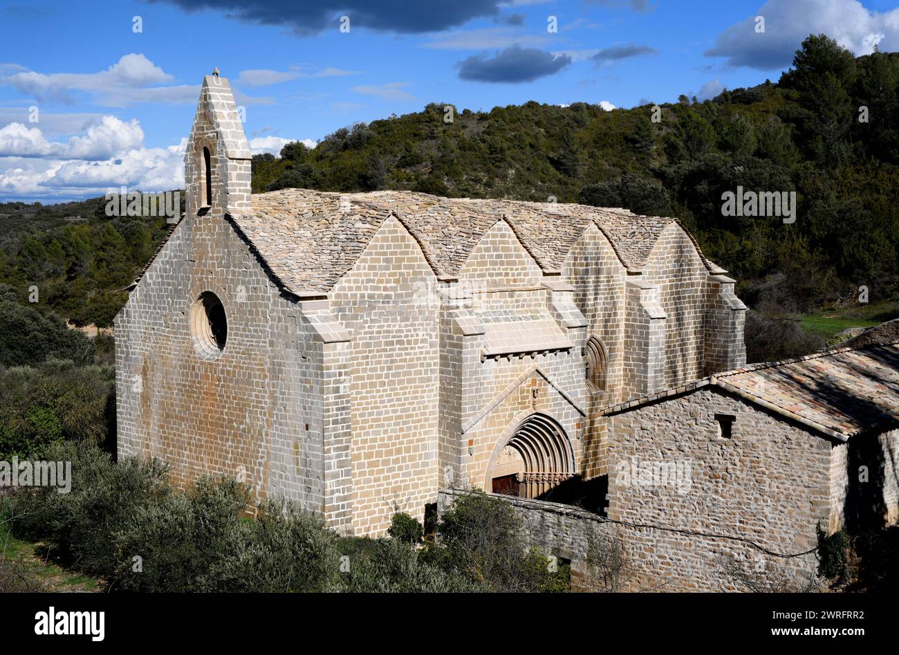 San Zoilo hermitage, gothic 14th century. Caseda, Comunidad Foral de ...