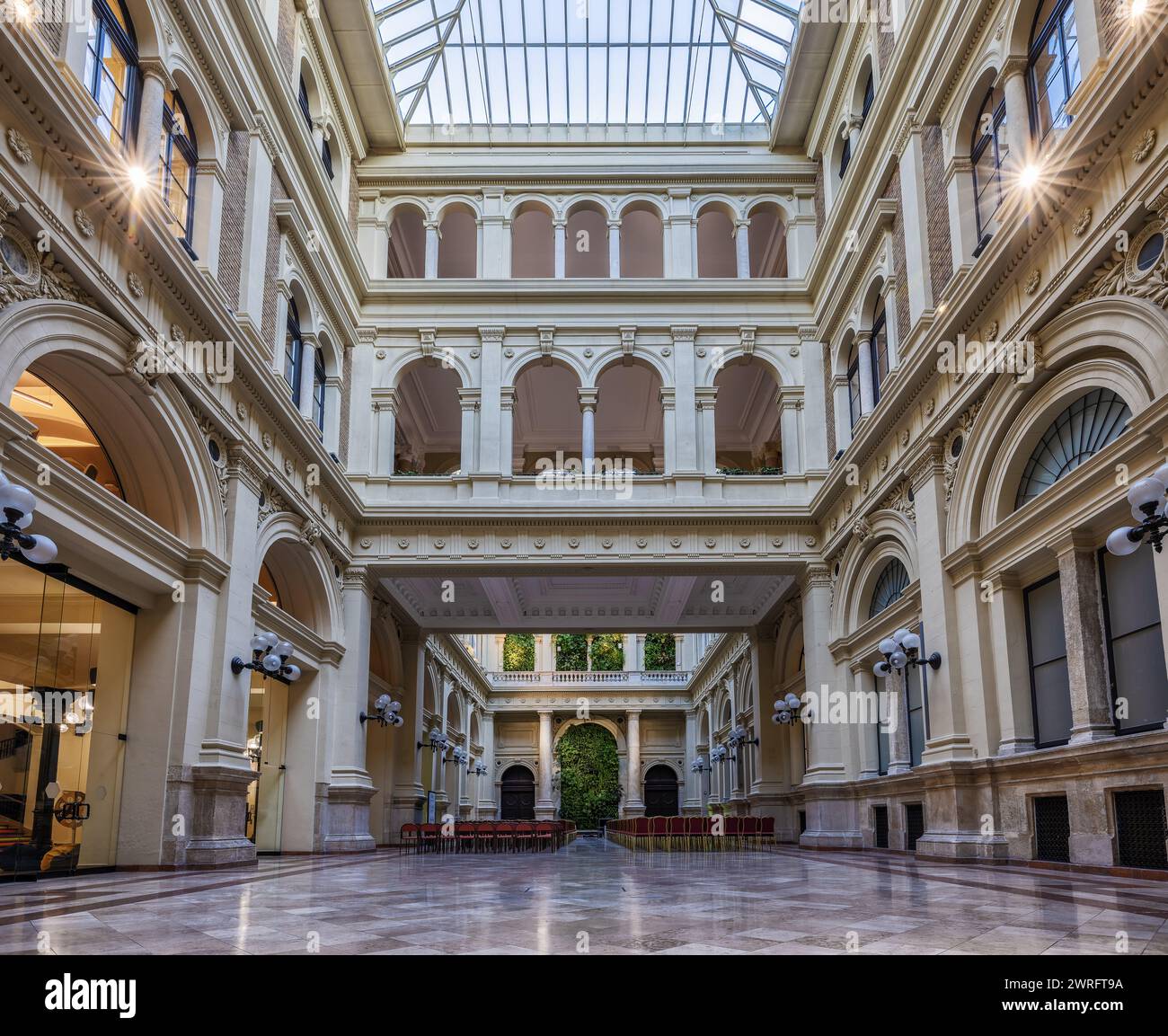Corvinus University in Budapest Stock Photo - Alamy
