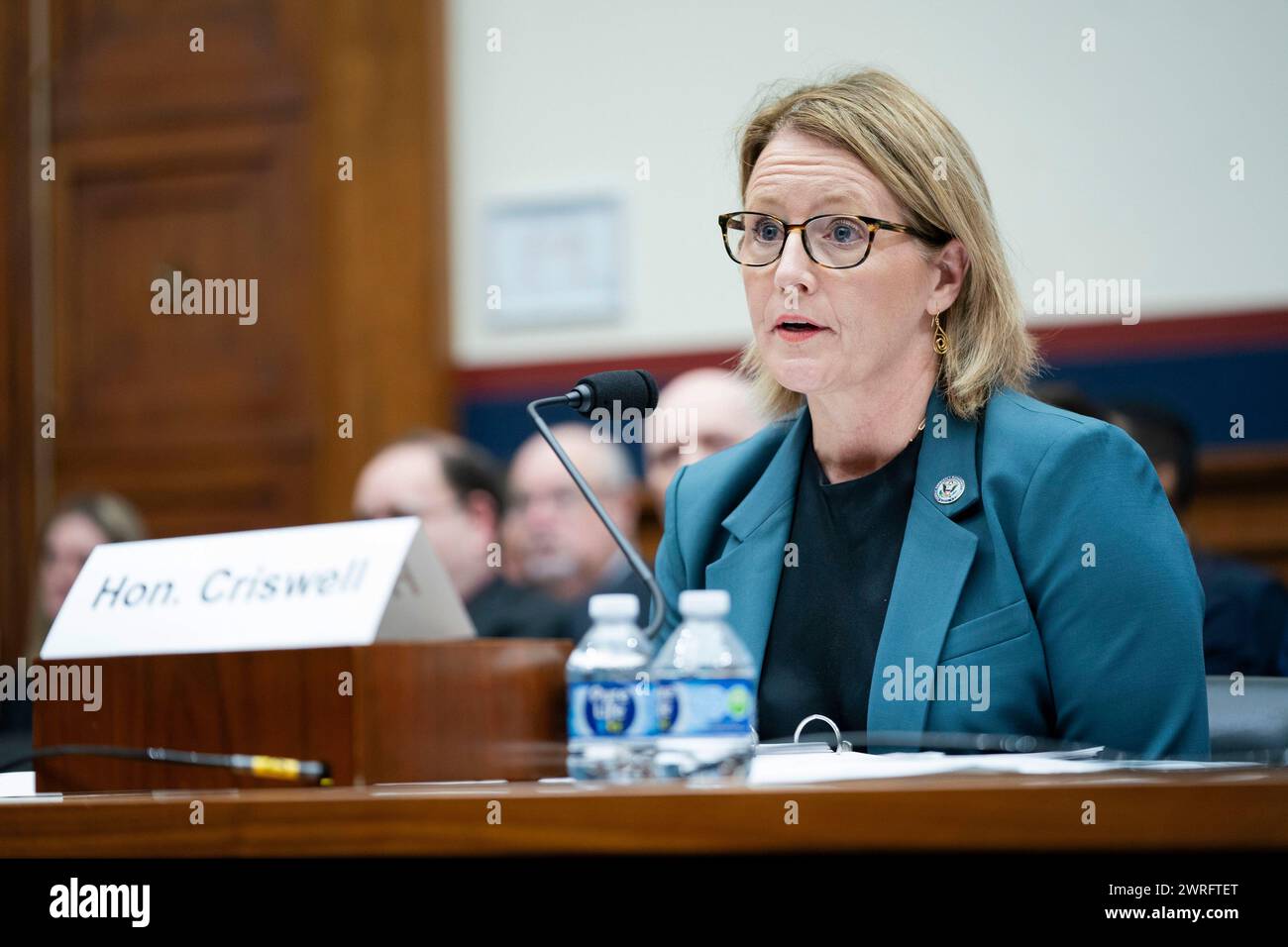 Washington, United States. 12th Mar, 2024. Administrator of the Federal ...