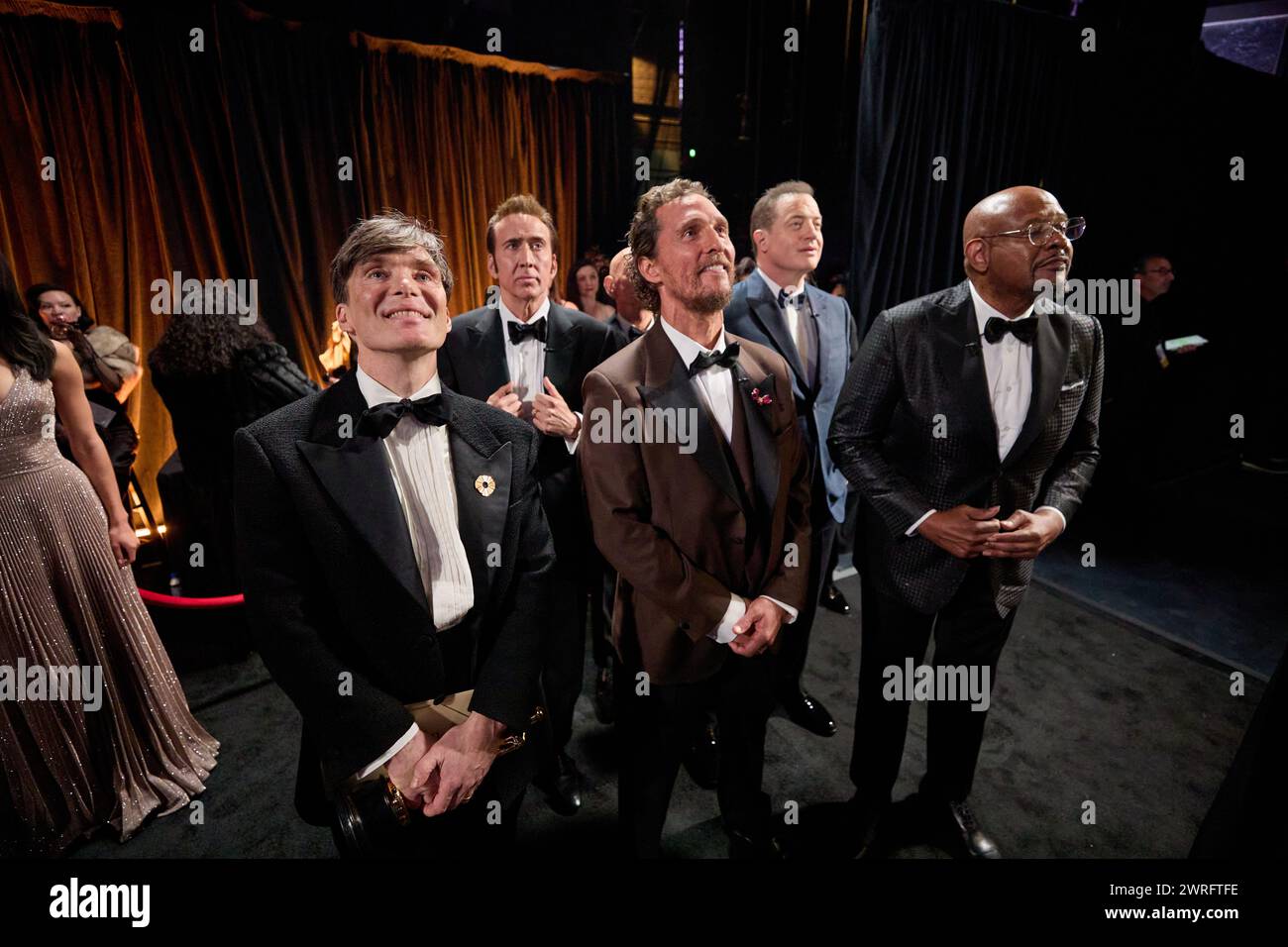 Los Angeles, USA. 10th Mar, 2024. Cillian Murphy backstage with the ...