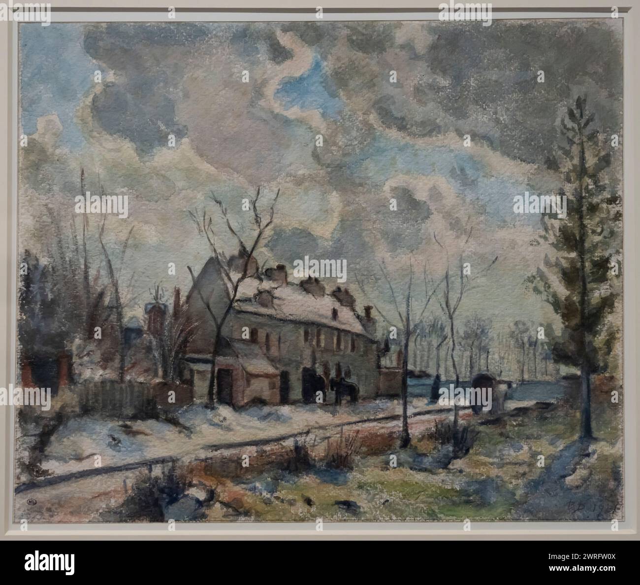 Paris, France - 03 08 2024: Orsay Museum. Louveciennes Road, Snow ...