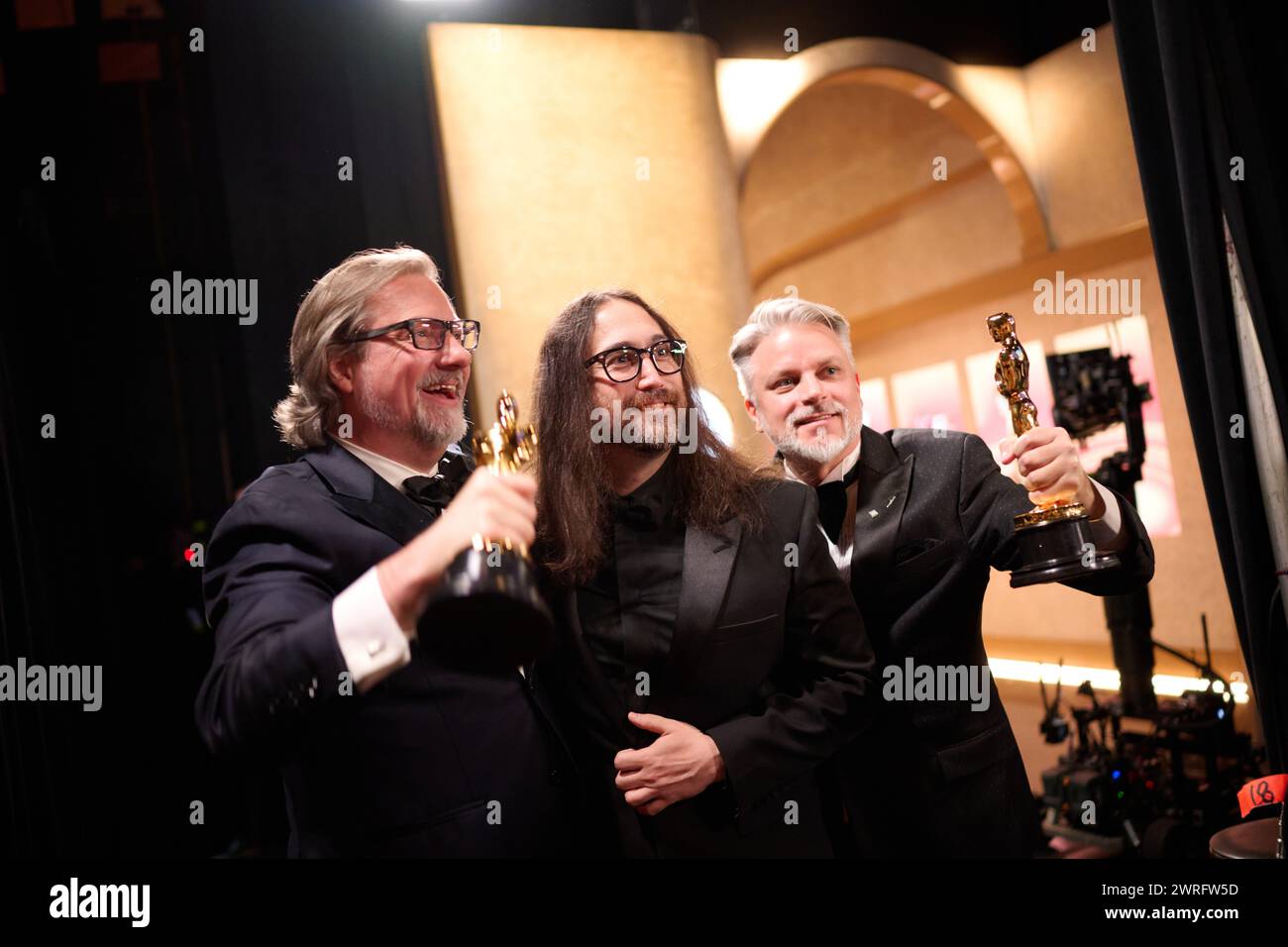 Los Angeles, USA. 10th Mar, 2024. Brad Booker, Dave Mullins and Sean ...