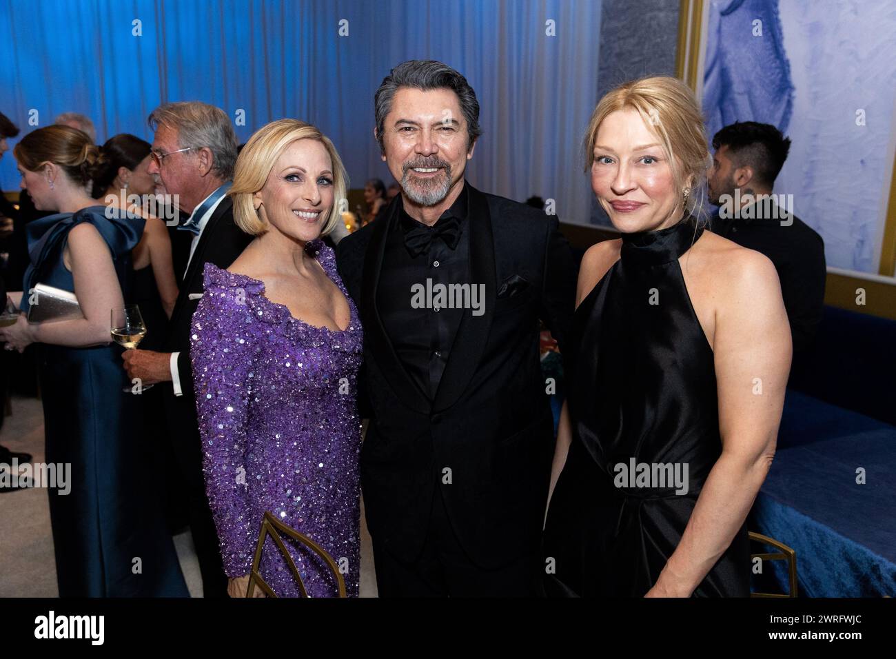 Los Angeles, USA. 10th Mar, 2024. Marlee Matlin, Lou Diamond Phillips ...