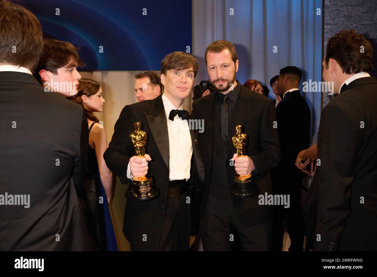 Los Angeles, USA. 10th Mar, 2024. Oscar® winners Cillian Murphy and ...