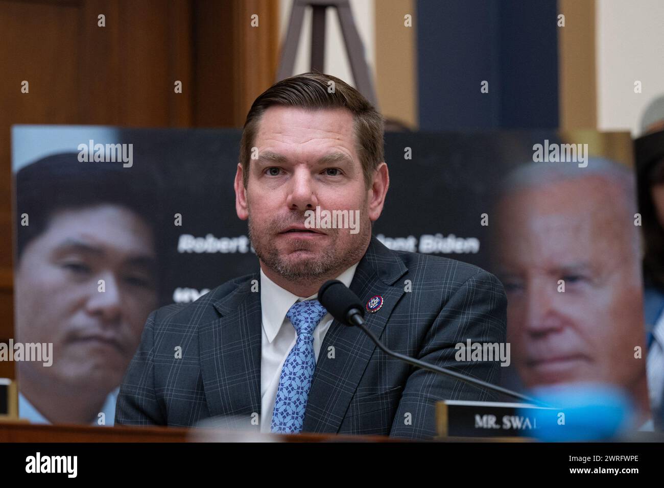 United States Representative Eric Swalwell (Democrat of California ...
