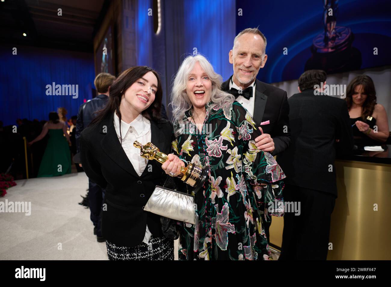 Los Angeles, USA. 10th Mar, 2024. Oscar® winner Billie Eilish gets ...