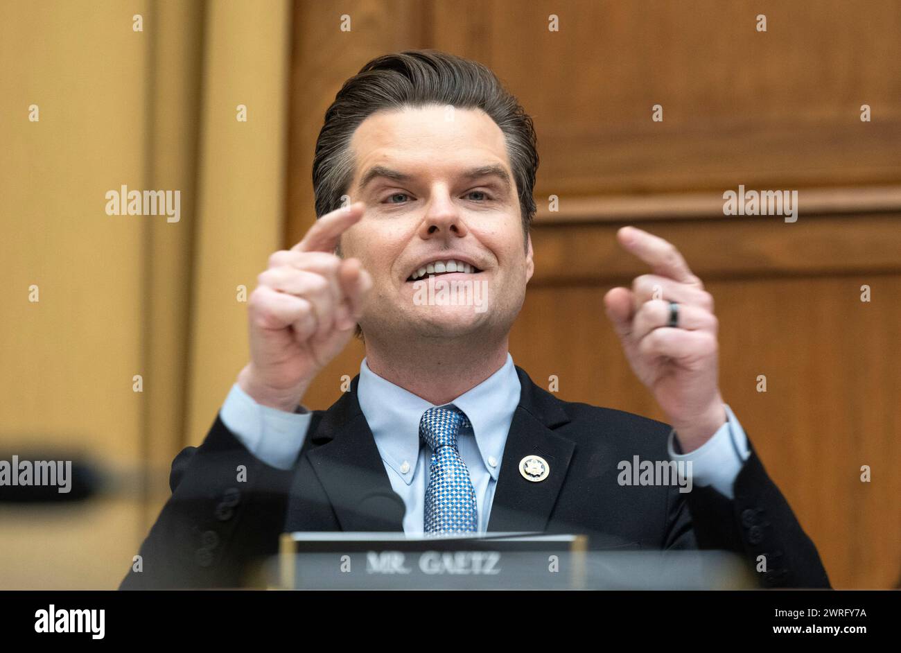 United States Representative Matt Gaetz (Republican of Florida ...