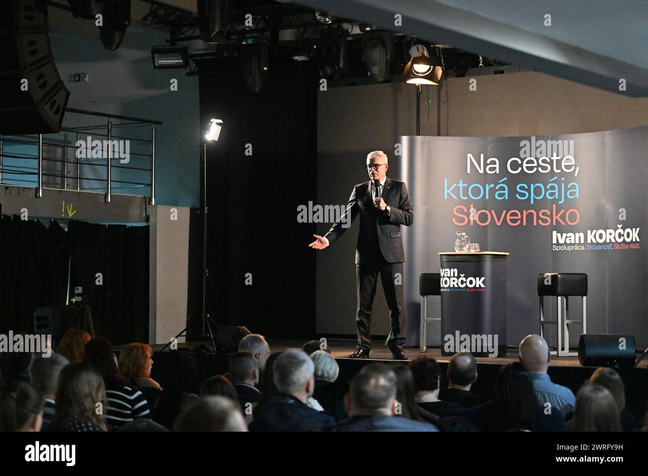 Bratislava, Slovakia. 12th Mar, 2024. Ivan Korcok, former Slovak ...