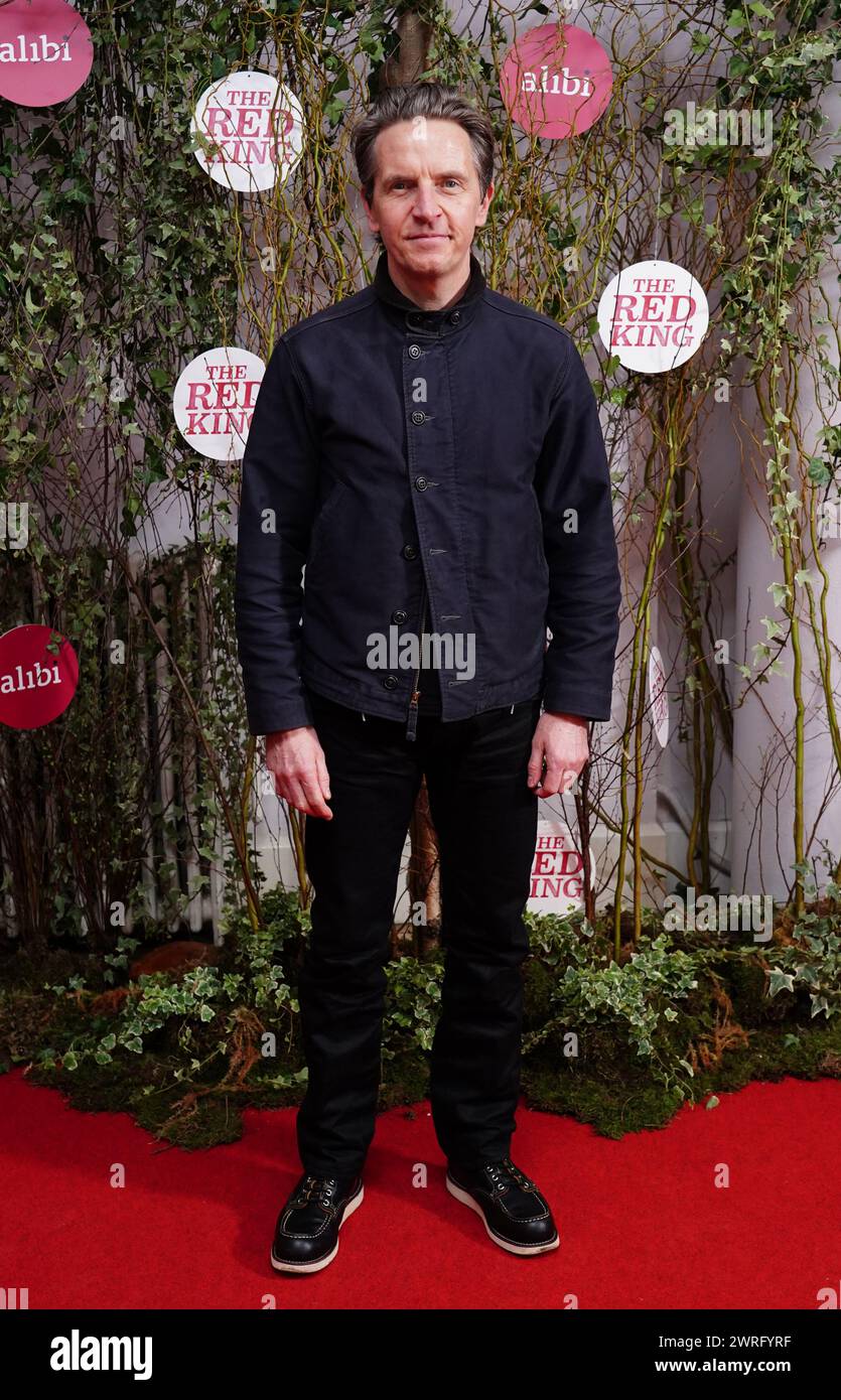 Oliver Ryan arrives for the screening of UKTV's The Red King at One Marylebone, in central ...