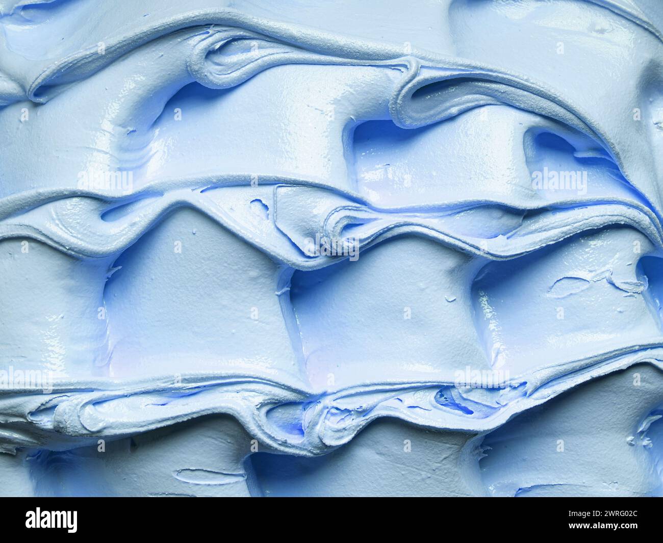 Frozen creamy Berry flavour gelato - full frame detail. Close up of a ...