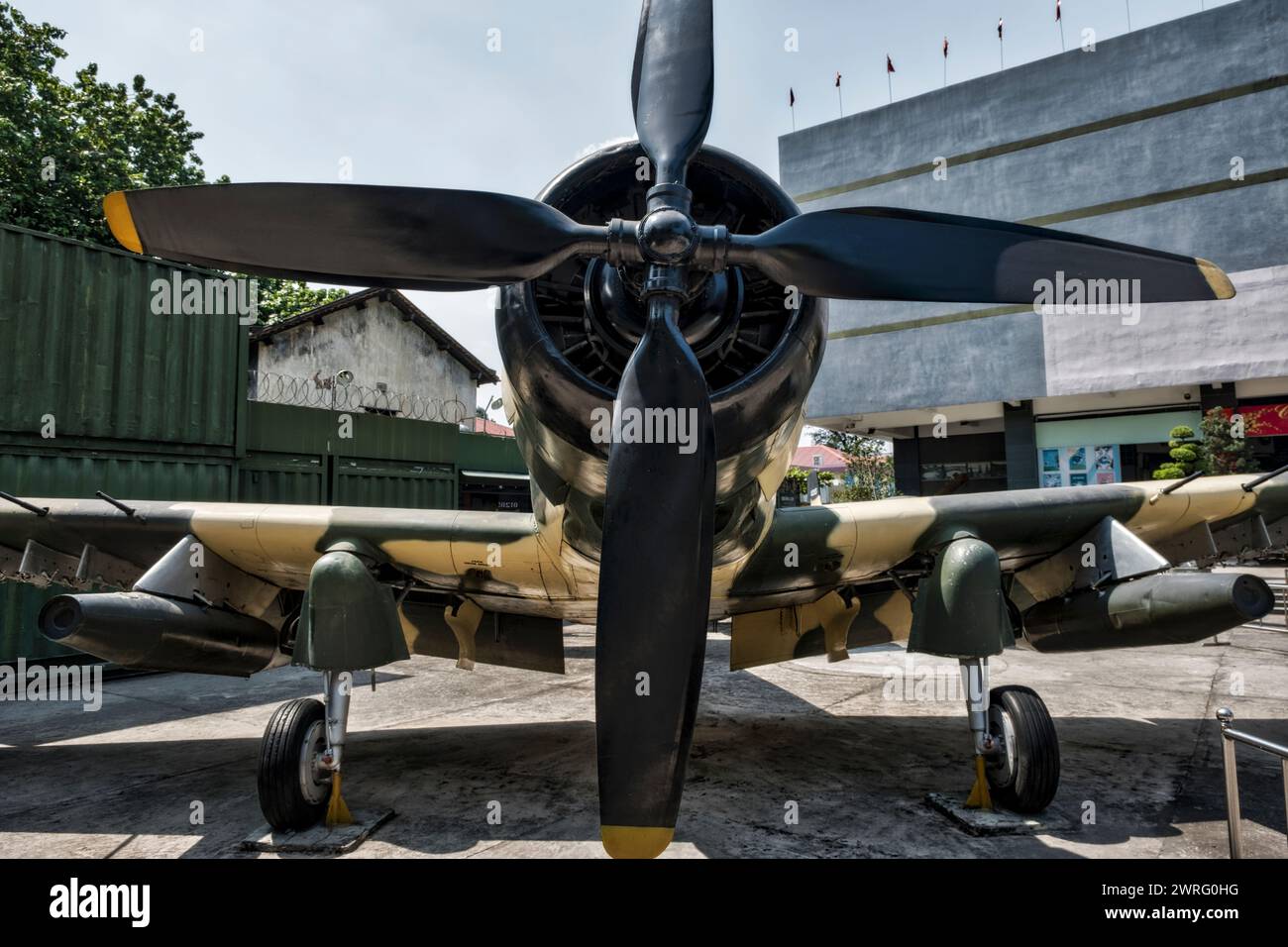 War Remnants Museum, Ho Chi Minh City, Saigon, Vietnam, Asia Stock ...