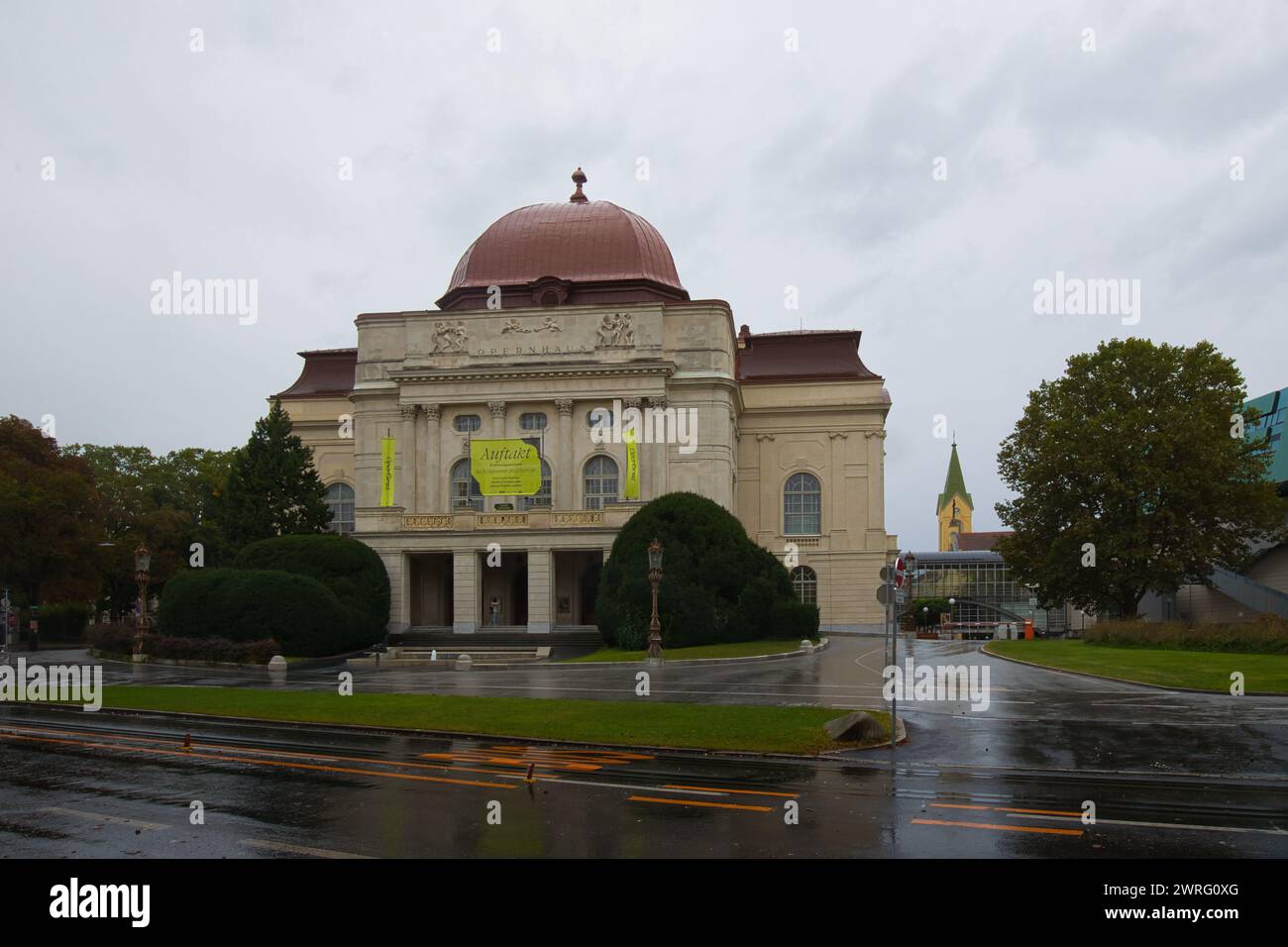 Austria, Styria, Graz - September 24, 2023: The Graz Opera House is a ...