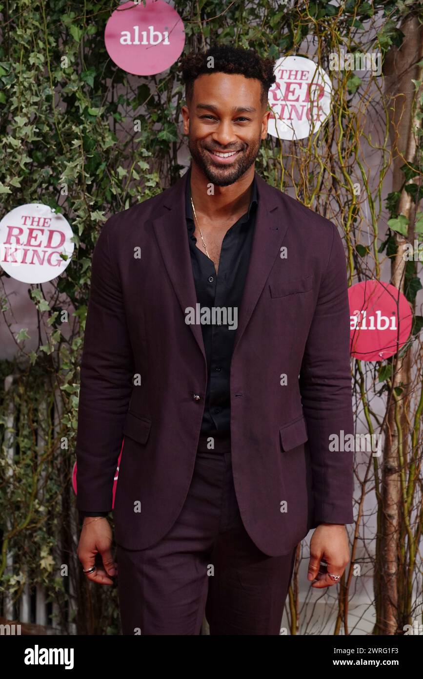 Teddy Soares arrives for the screening of UKTV's The Red King at One ...