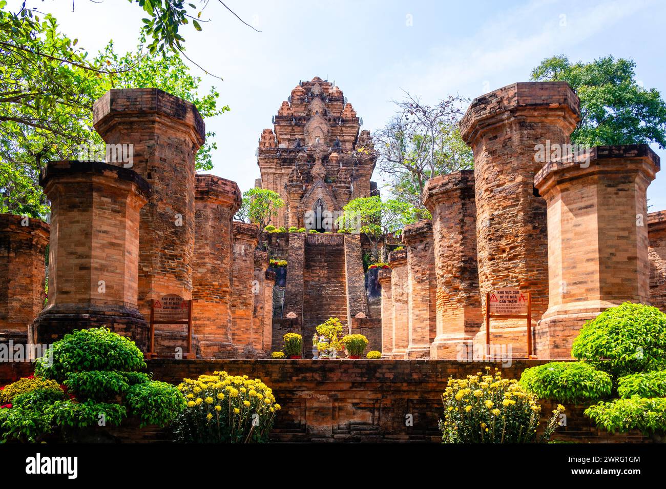 Ponagar or Thap Ba Po Nagar is a Cham temple tower near Nha Trang city ...