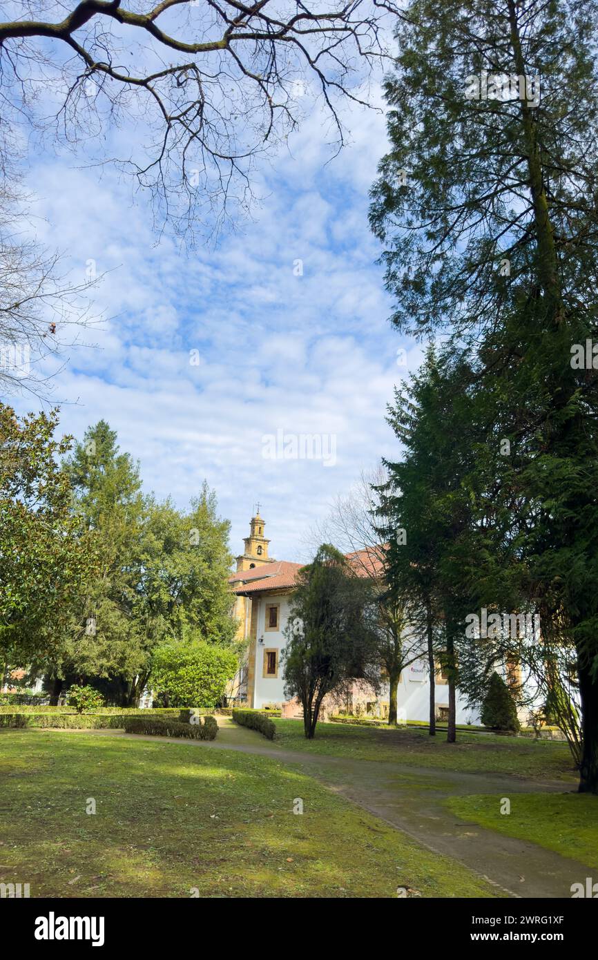 Beautiful park in springtime in Guernica, Spain. High quality photo ...