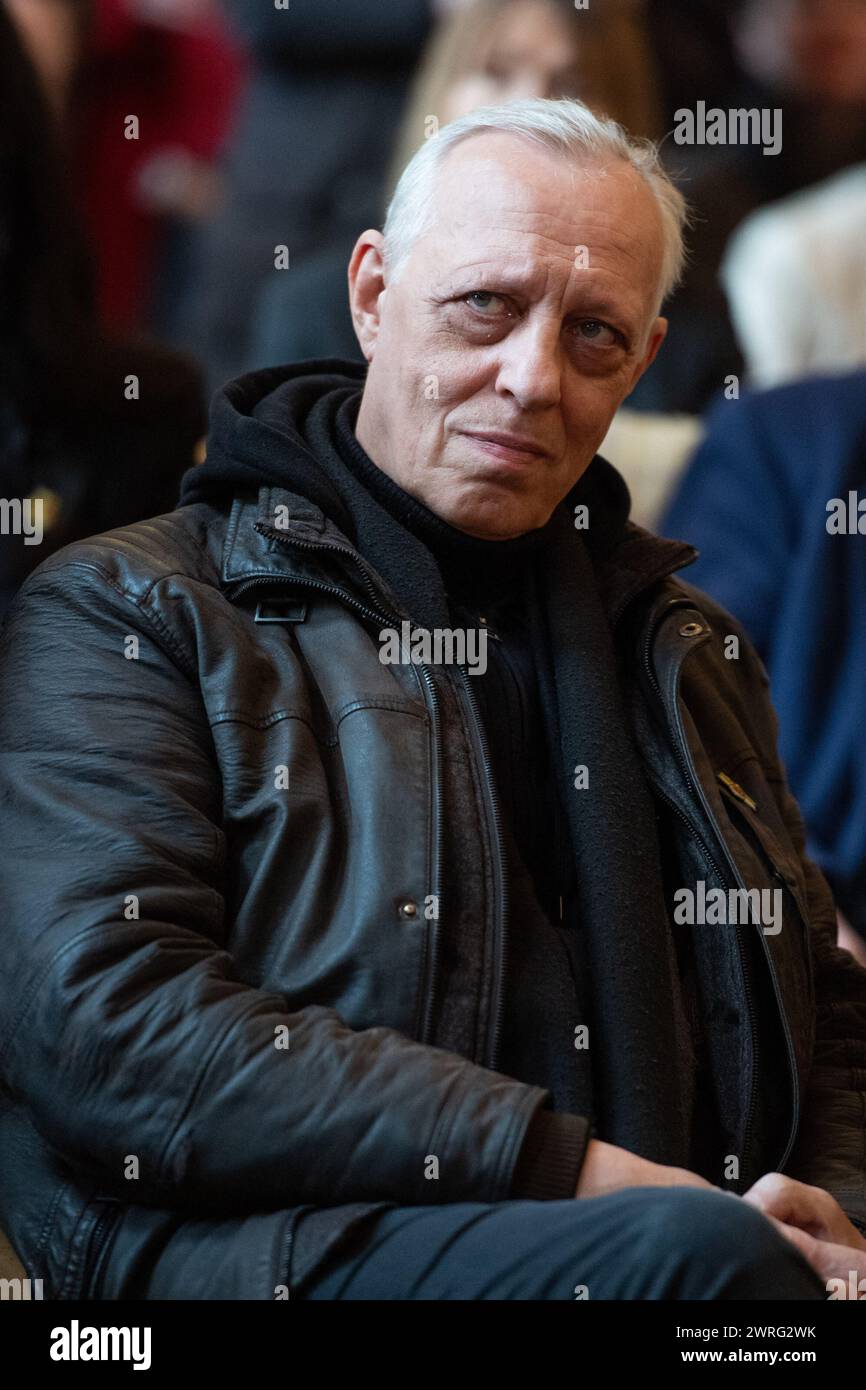 Paris, France. 12th Mar, 2024. Tom Novembre attending the Une Jonquille ...