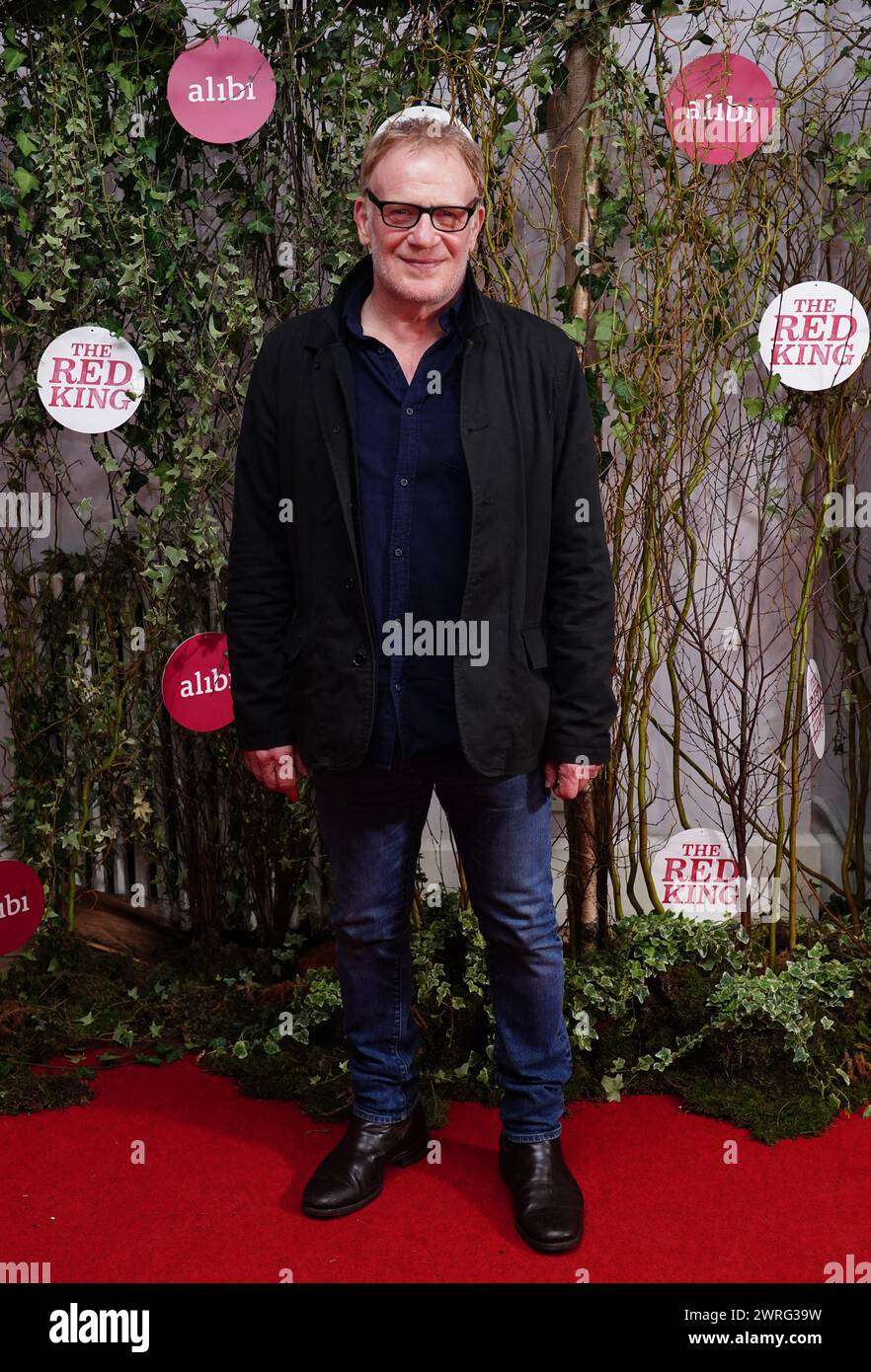 Mark Lewis Jones arrives for the screening of UKTV's The Red King at ...