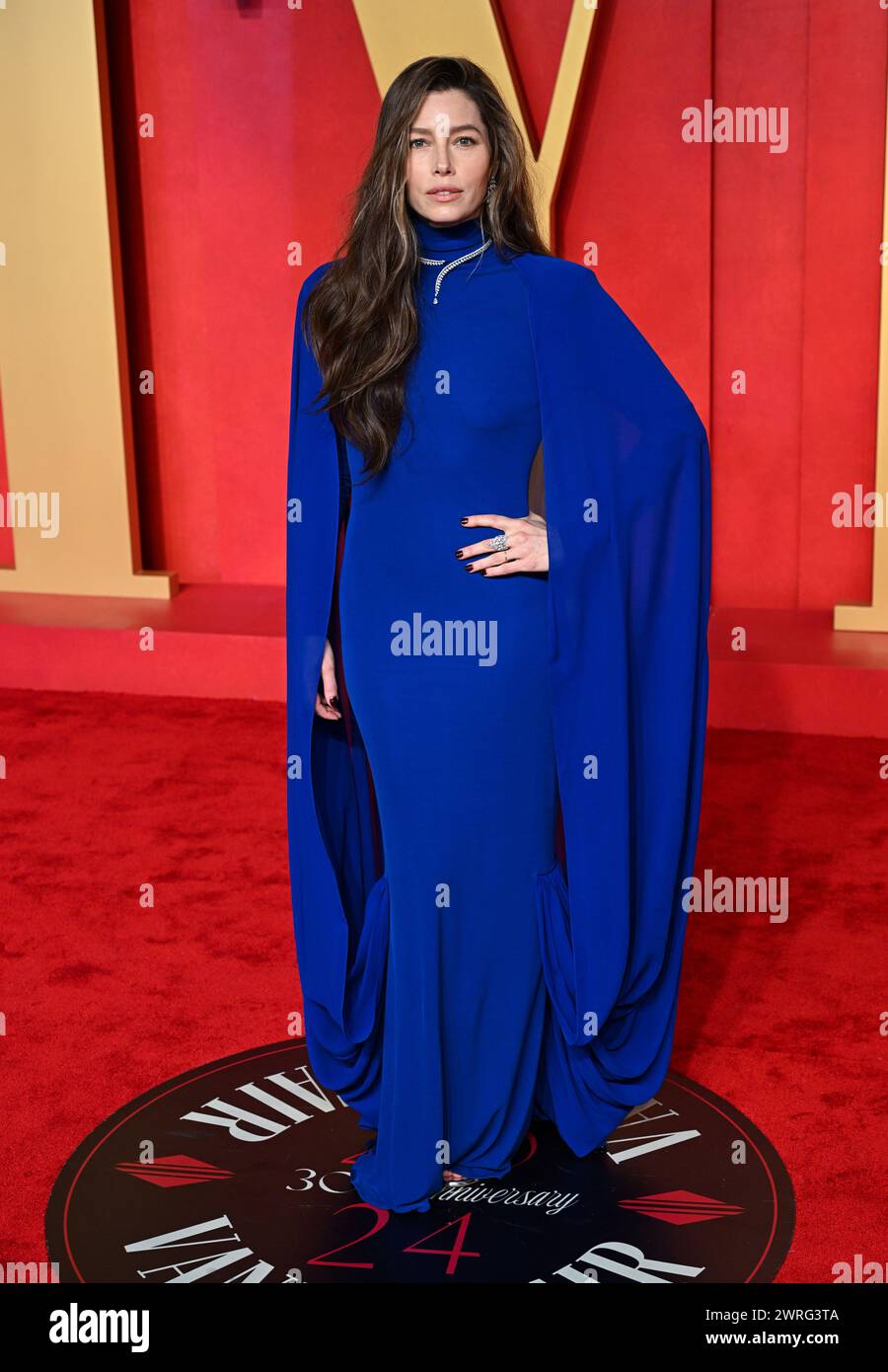 Los Angeles, USA. March 10th, 2024. Jessica Biel arriving at the Vanity ...