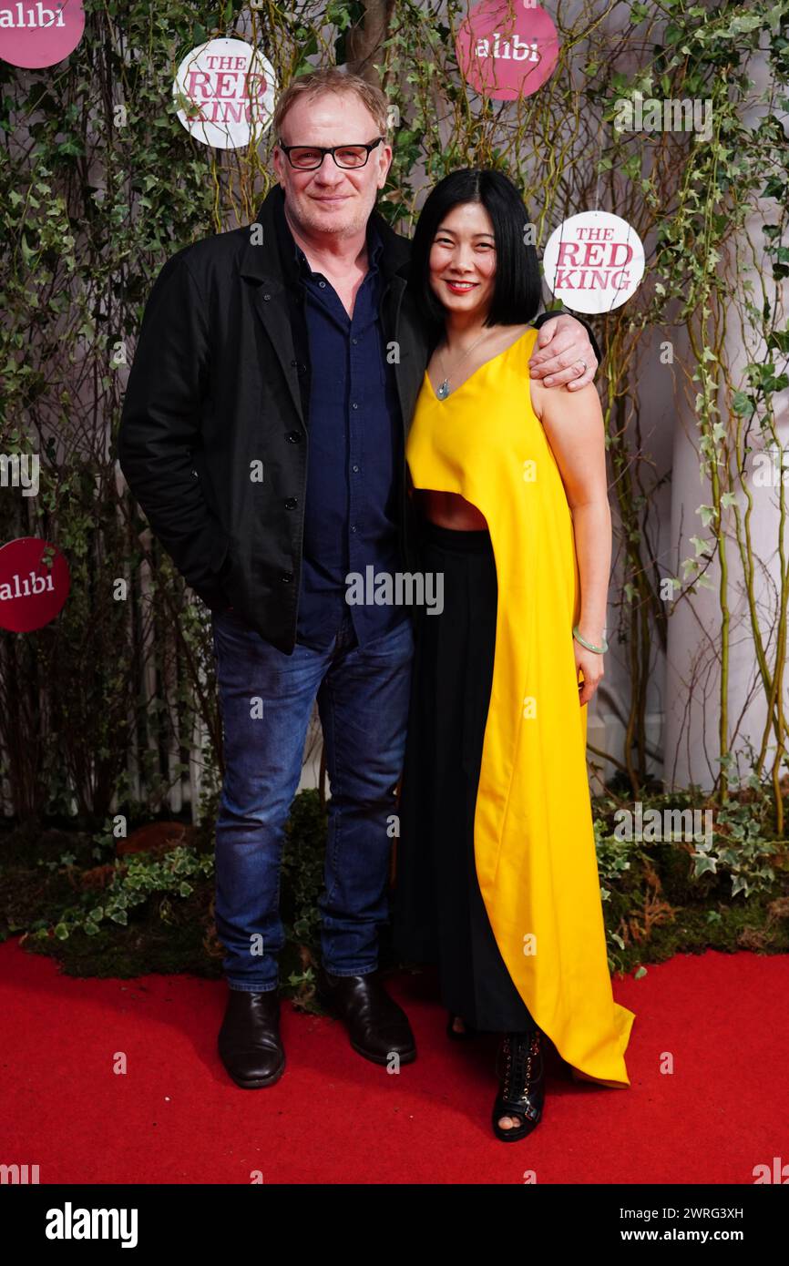Mark Lewis Jones and Tuyen Do arrives for the screening of UKTV's The ...