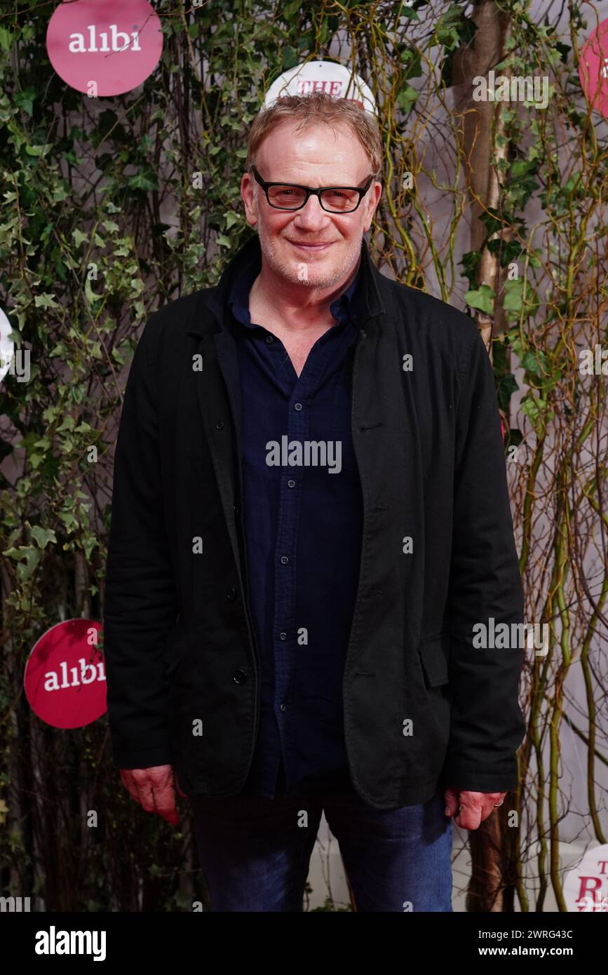 Mark Lewis Jones arrives for the screening of UKTV's The Red King at ...