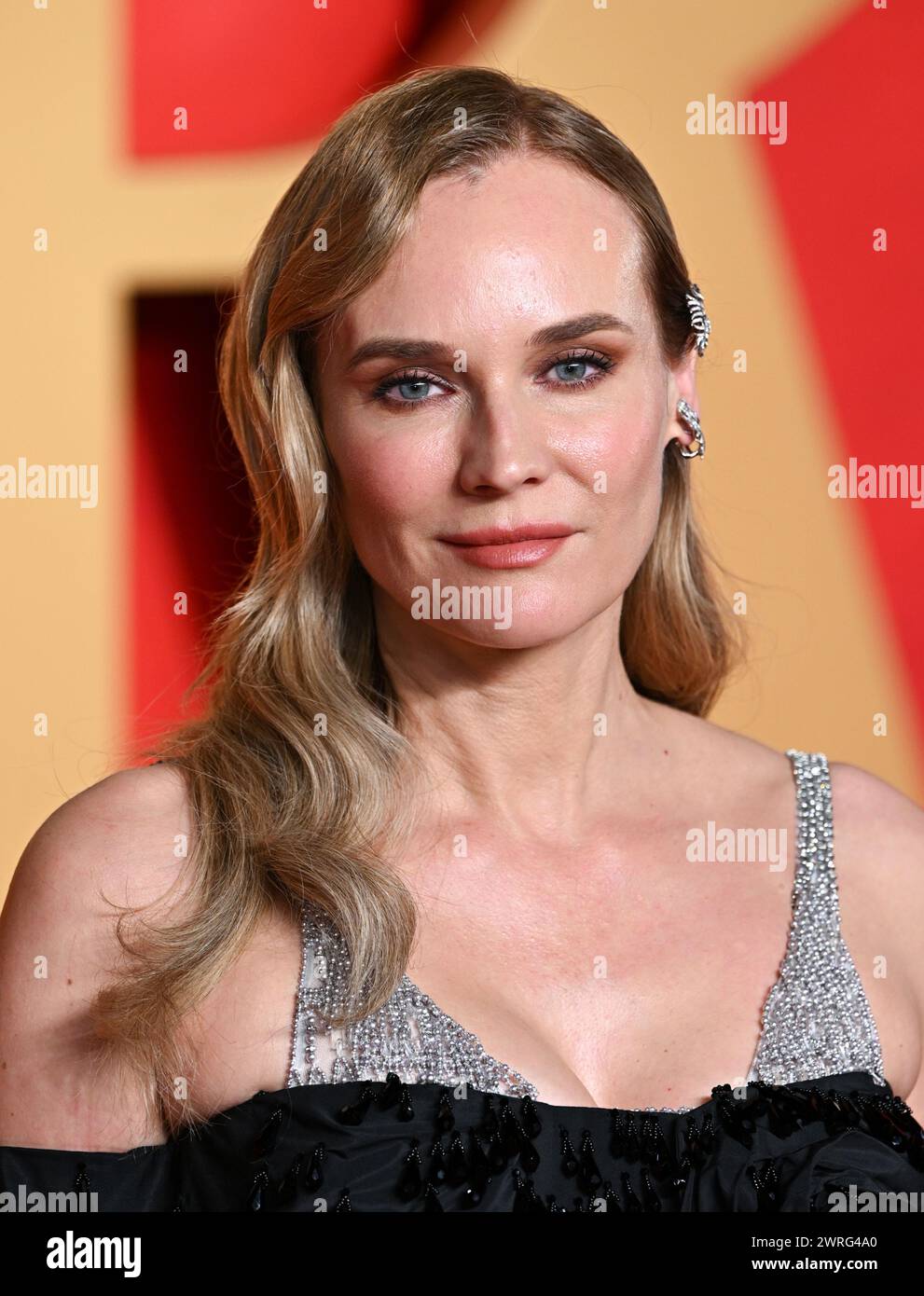 Los Angeles, USA. March 10th, 2024. Diane Kruger arriving at the Vanity ...