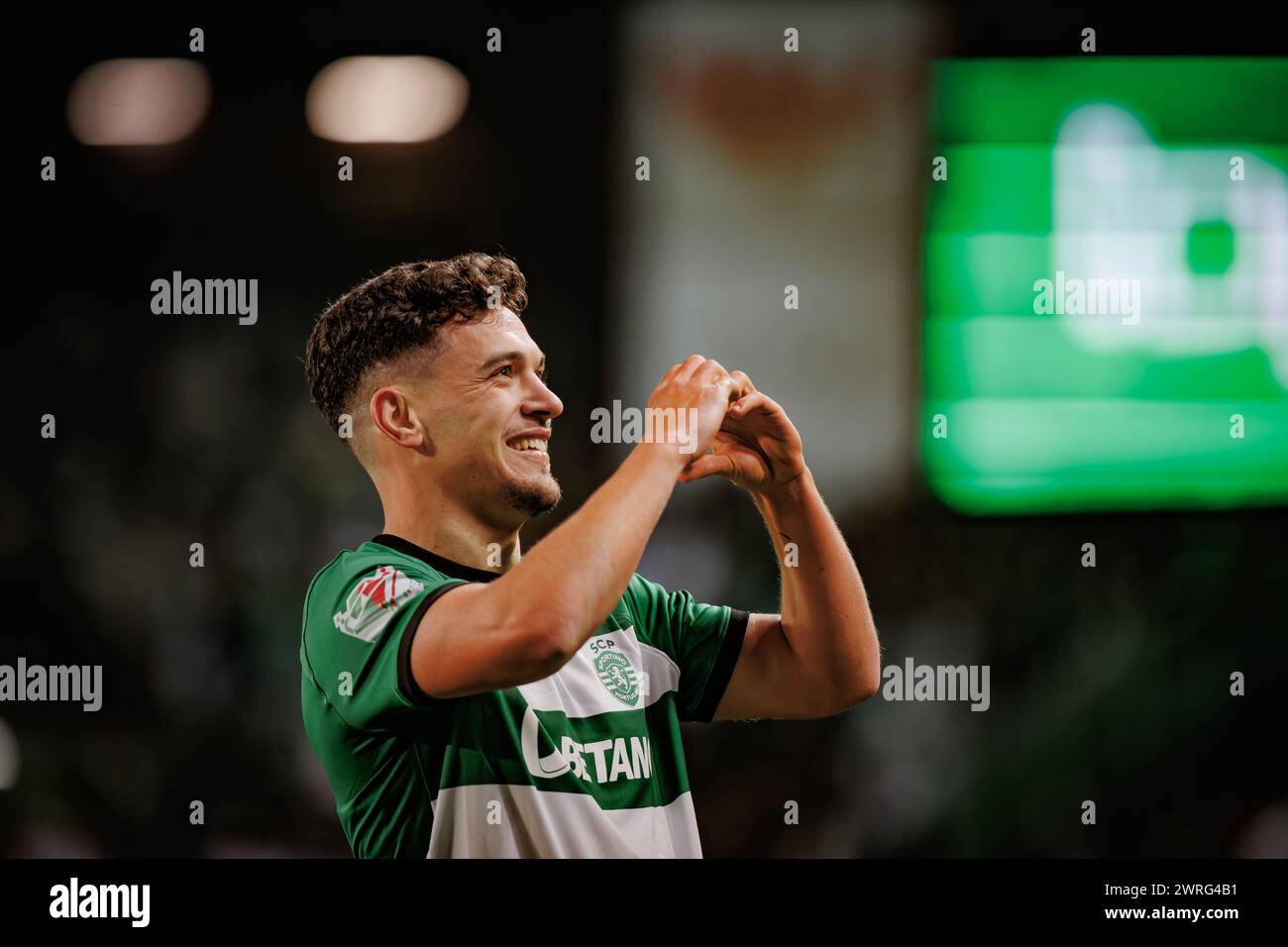 Pedro Goncalves celebrates after scoring goal during Taca de Portugal ...