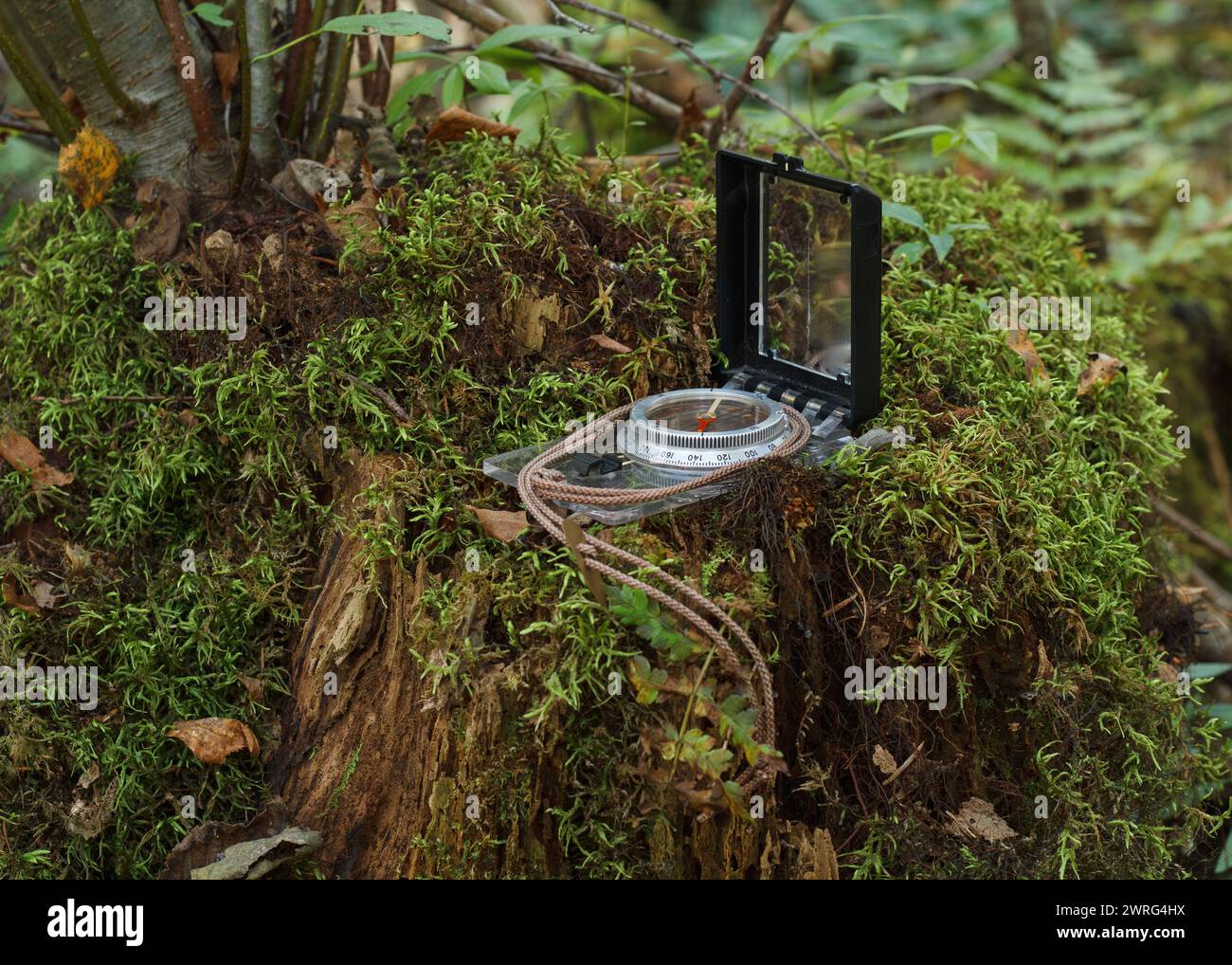 Hiking compass hi-res stock photography and images - Alamy